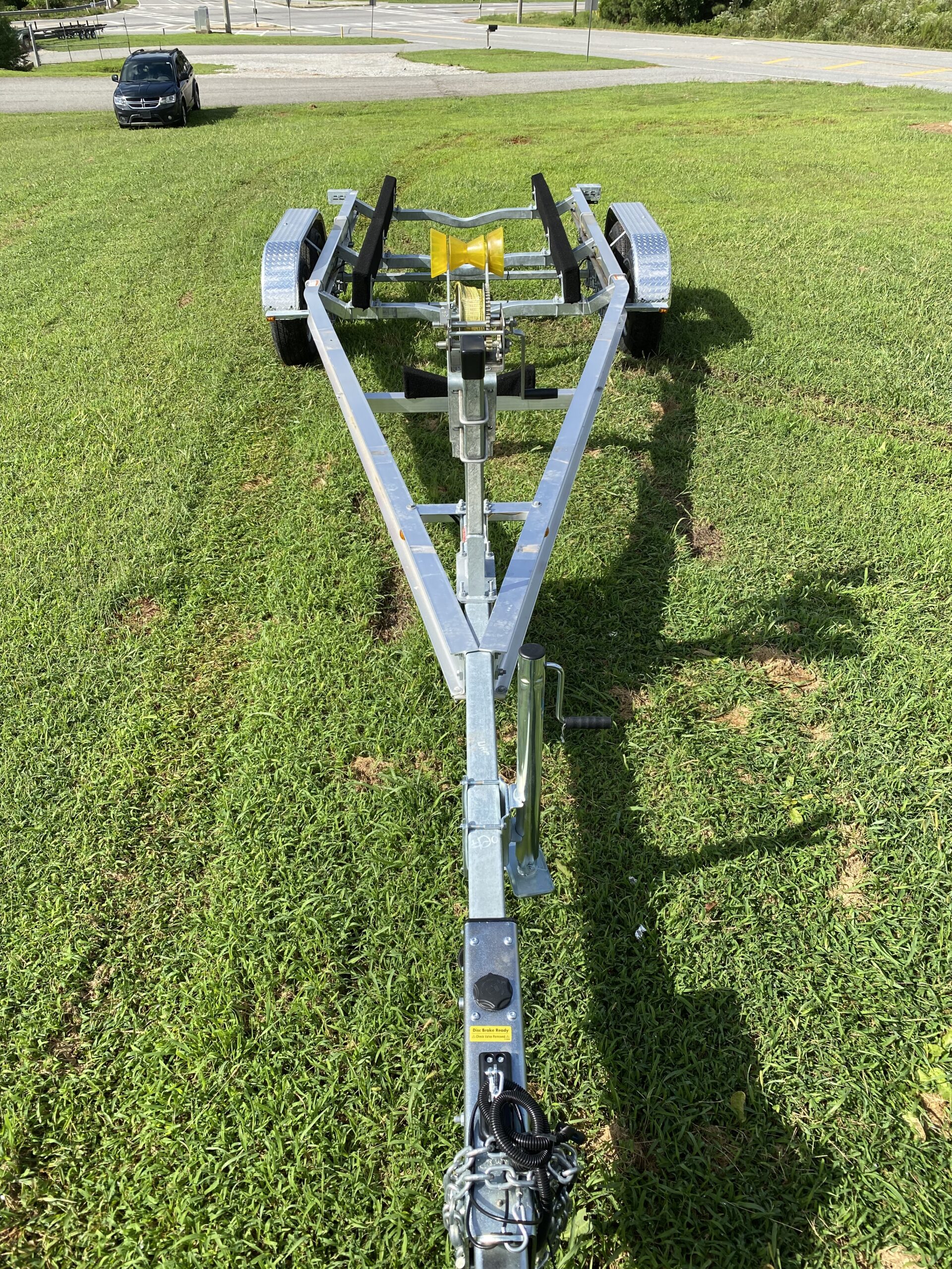 Venture Trailers VATB-7225 Aluminum Tandem Axle Bunk Trailer 7225 Load ...