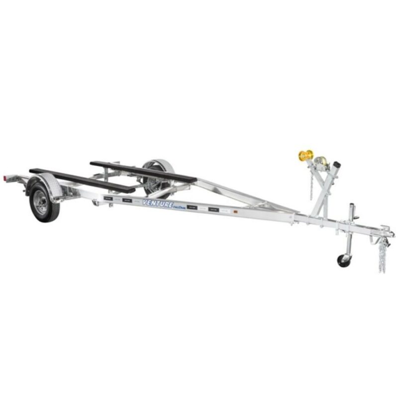 Venture Trailers VAB-1325 Aluminum Single Axle Bunk Trailer 1325 Load ...
